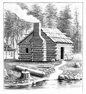 Log cabin - The History Reader