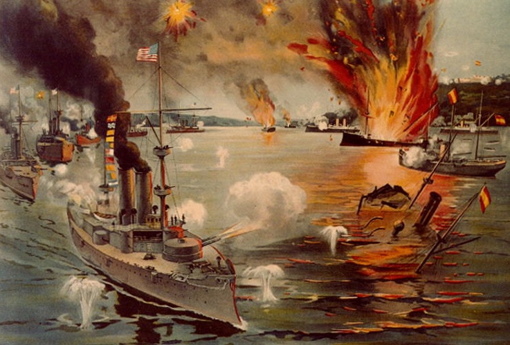 Battle of Manila Bay, May 1, 1898 - The History Reader : The History Reader