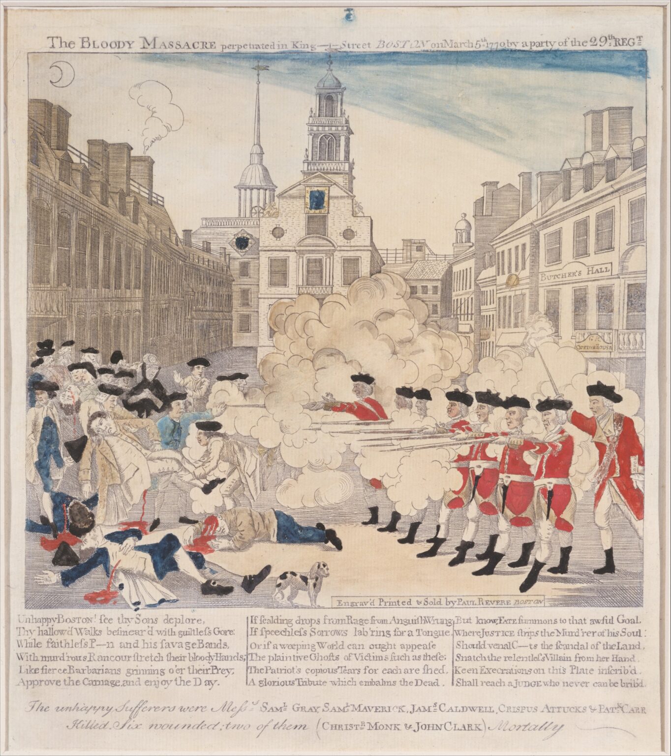 The 1770 Massacre in Boston - The History Reader : The History Reader