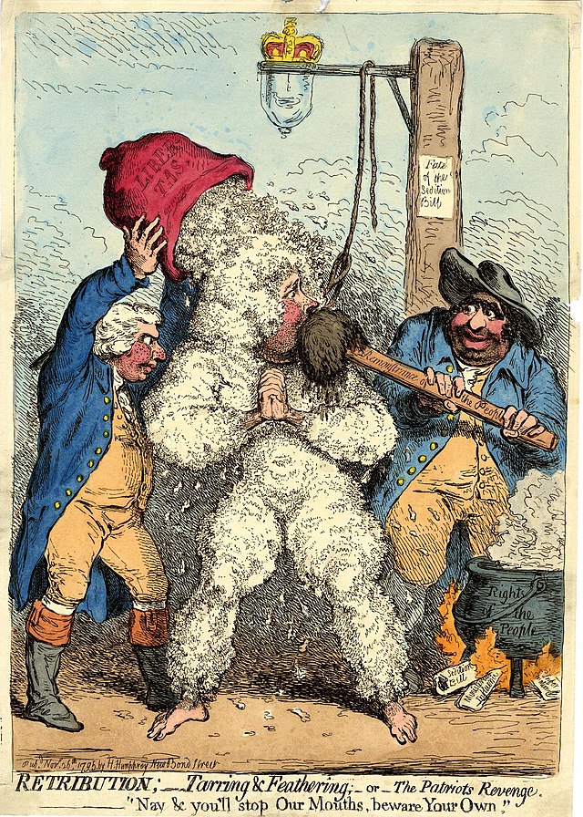 Rope's Role in Colonial America's Tarring and Feathering - The History ...